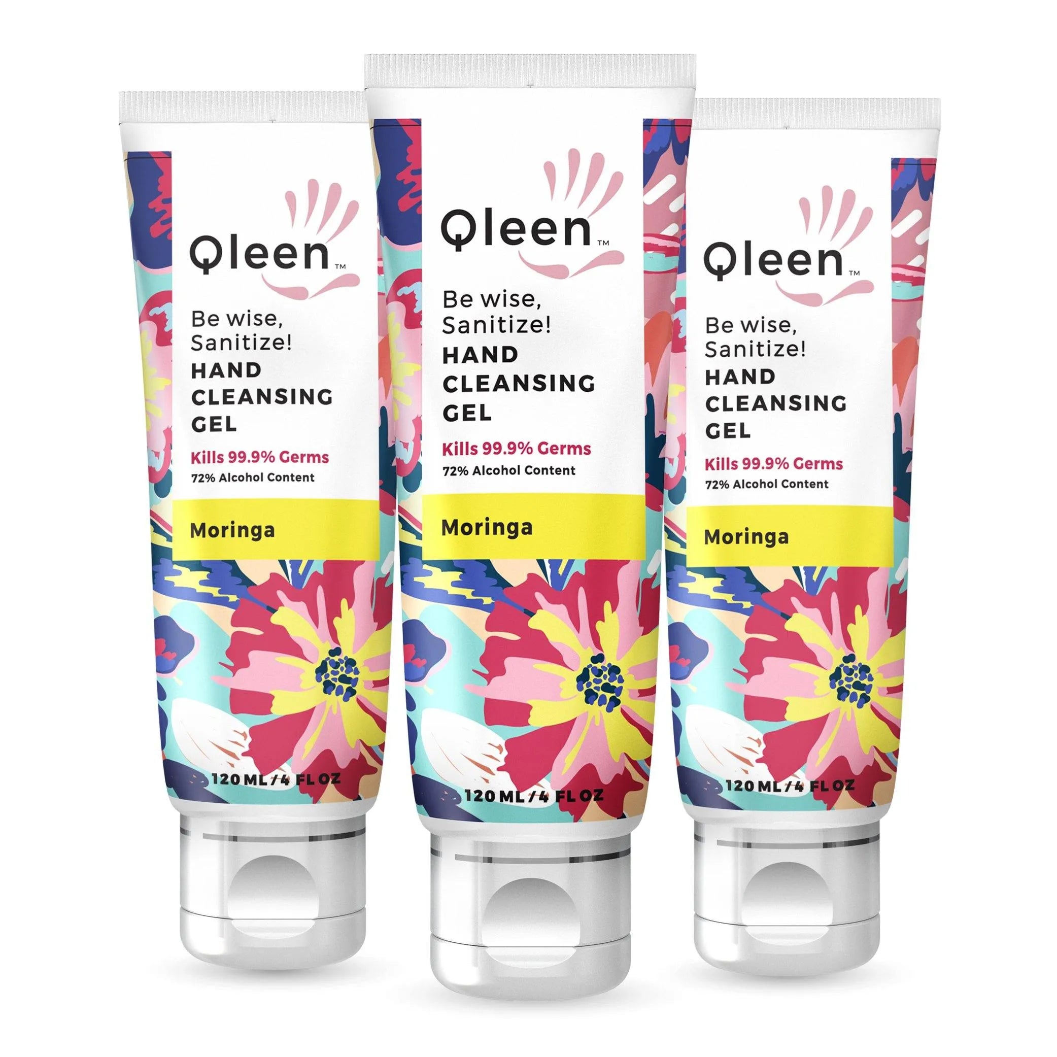 Qleen Hand Sanitizing Gel Tube 120ml – GottaGo.in